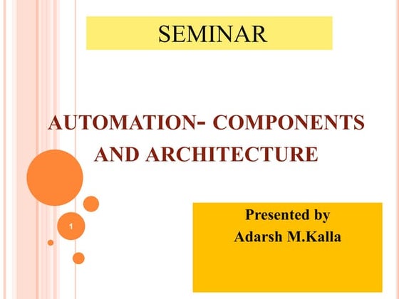 INTRODUCTION TO INDUSTRIAL AUTOMATION RR | PDF | Mechanical and Industrial Engineering Industry ...