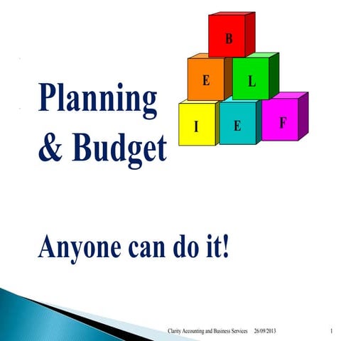 Training 1 Basics of budget | PPT
