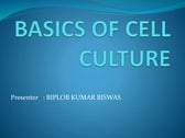Cell culture technique | PPT
