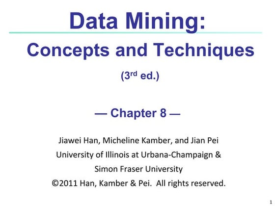 2.1 Data Mining-classification Basic concepts | PPT