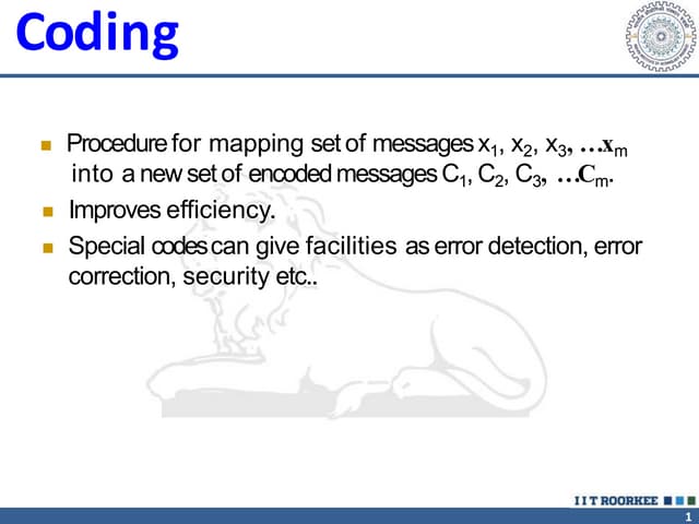 Huffman Coding | PPT