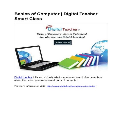 Basics of Computer Digital Teacher Smart Class.pdf