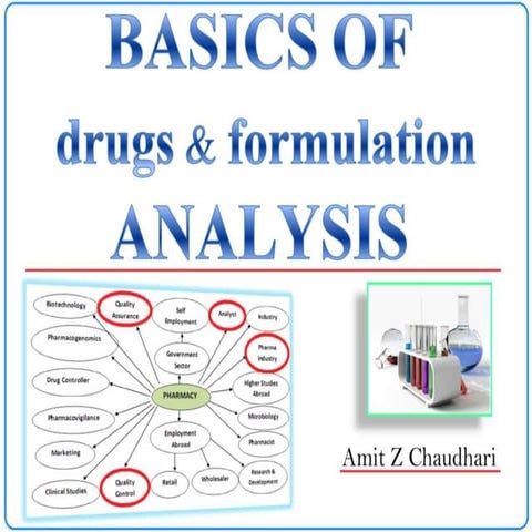 Basics of drugs and formulation analysis _ Pharmaceutical Analysis _ B ...
