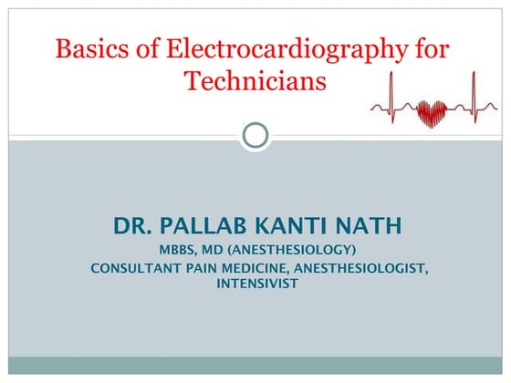 The Basics of ECG Interpretation | PPTX