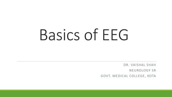 EEG: Basics | PPT