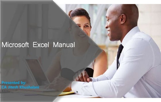 Basic excel training | PPTX