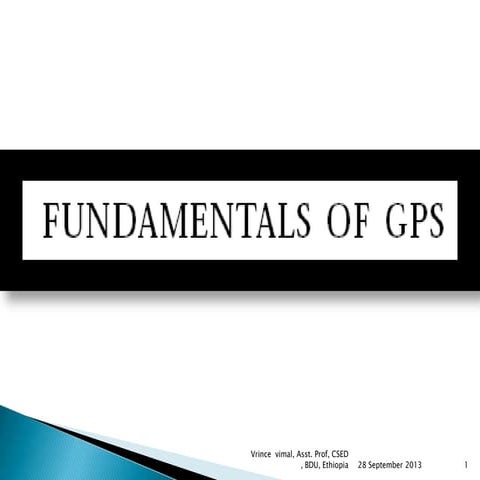 Basics of gps ii | PPT