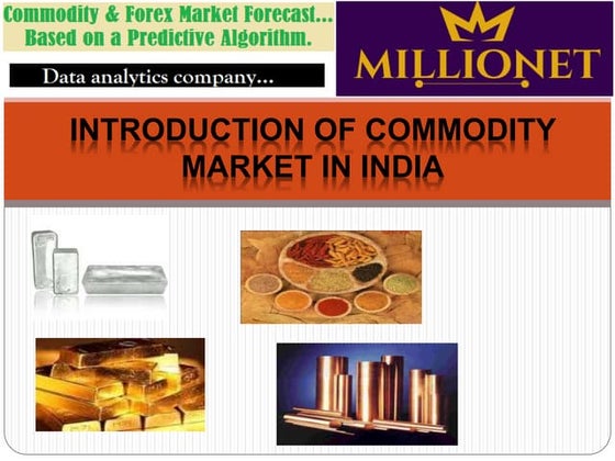 Commodity market in india | PPT