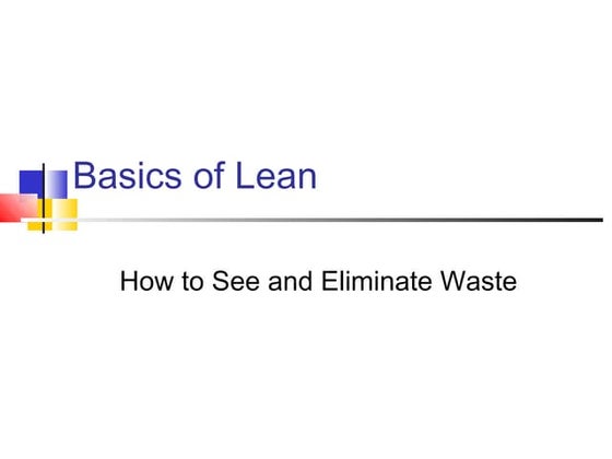 Lean Process | PPT