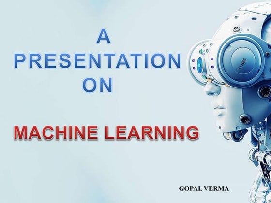 ARTIFICIAL INTELLIGENCE AND MACHINE LEARNING | PPT