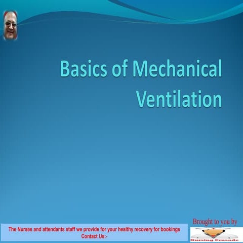 Basics of mechanical ventilation | PPT