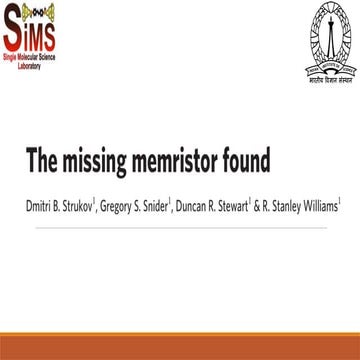Basics of Memristors from zero to hero.pptx