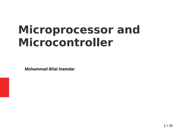 Basics Of Microcontroller Pdf Programming Languages Computing 1388
