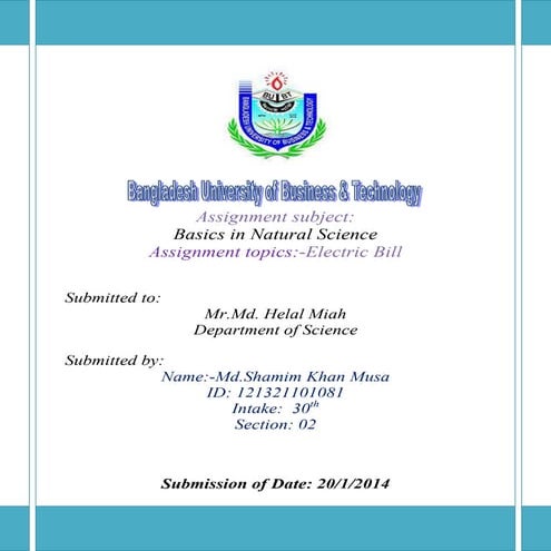 Basics of natural science | PDF