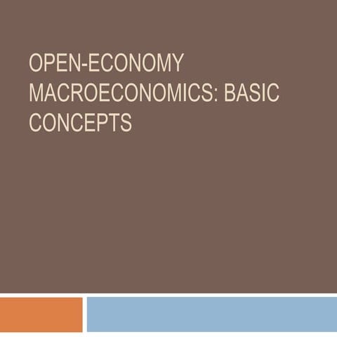 Basics of open market Economies | PPT