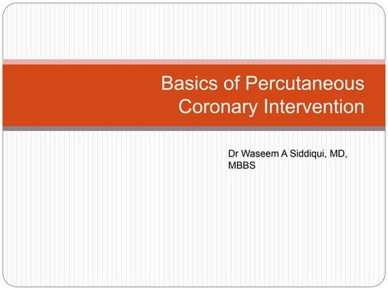 When and Where? Hybrid Procedure after Percutaneous Coronary ...