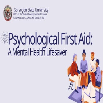 Psychological First Aid | PPT
