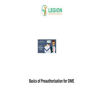 Basics of Preauthorization for DME.pdf