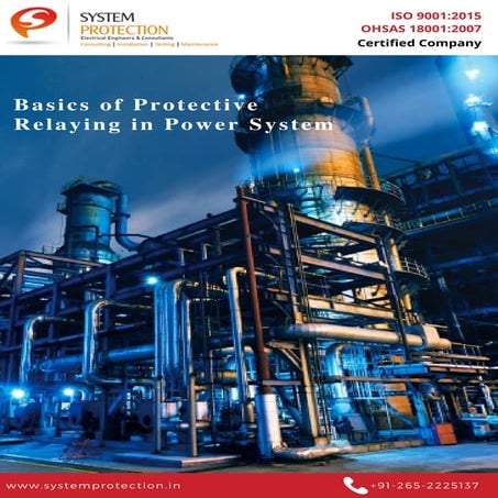 Basics of protective relaying in power system | PDF