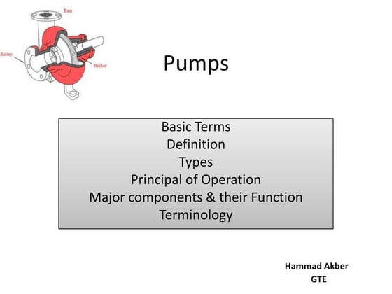 Single Stage Centrifugal Pump Assembly | PPT