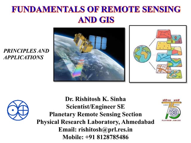 Remote sensing | PPTX