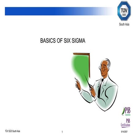 Basics of Six Sigma by TUV Rhienland.pdf