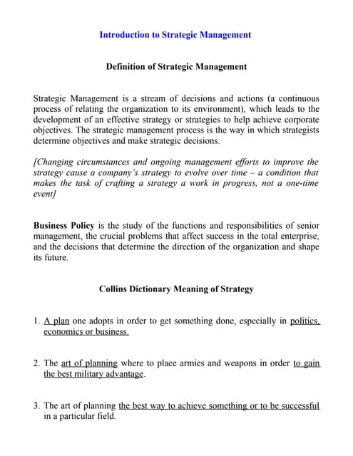 Sustainable Competitive Advantage | PPTX