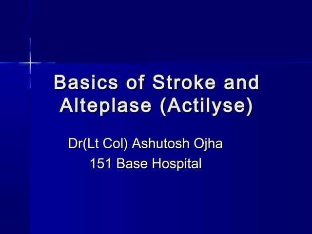 Stroke (cva) , CVA, Cerebrovascular Accident, Transient Ischemic Attack ...