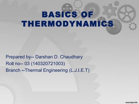 Thermodynamic cycles | PPTX | Physics | Science