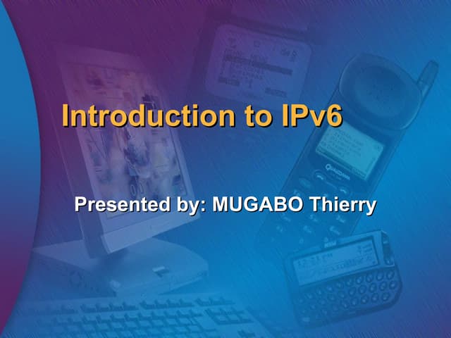 Basics On Ipv4 And Ipv6 With Comparisonppt 1302