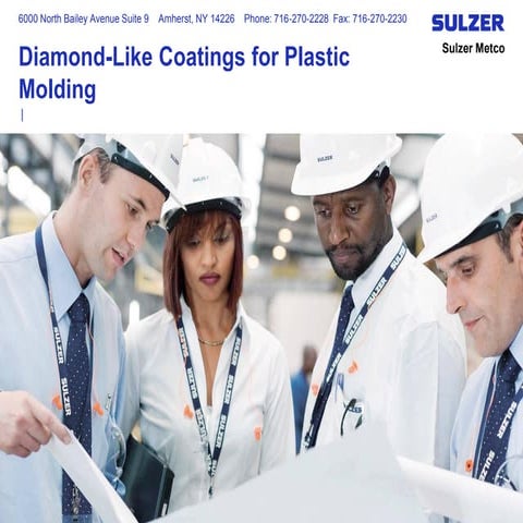Basics On Sulzer Metco Dlc Coatings 070710 | PDF