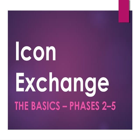 Icon Exchange The Basics Phase 2-5 | PPT