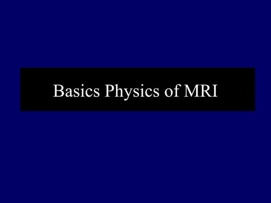 Magnetic resonance imaging introduction.pptx