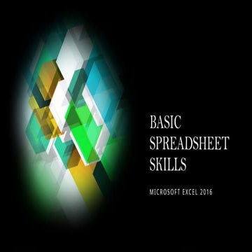 Basic Spreadsheet Skills Empowerment Technology.pptx