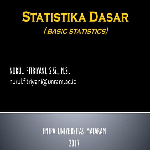 Basic statistics 11 - f - test | PPT