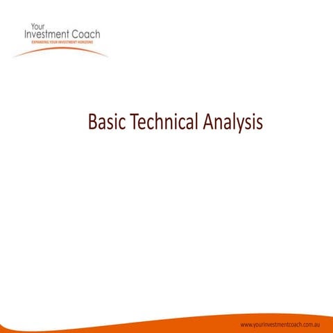 Basic technical analysis | PPTX