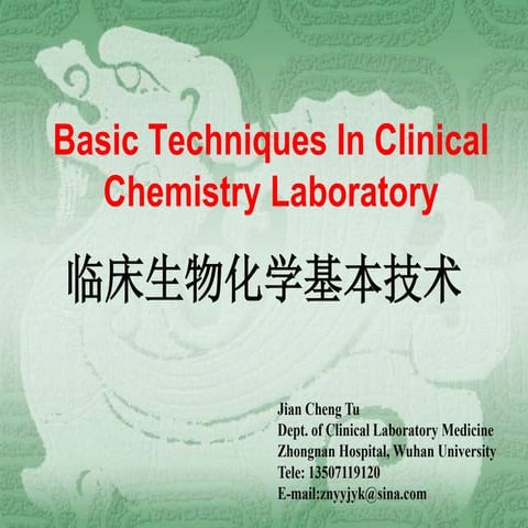 Basic techniques in clinical chemistry.ppt