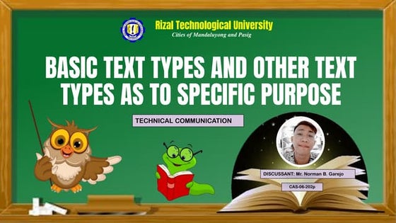 Different text types | PPT