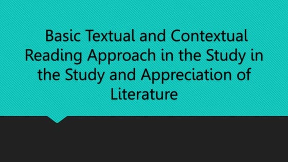 producing creative presentation of literary text.pptx | Computer ...