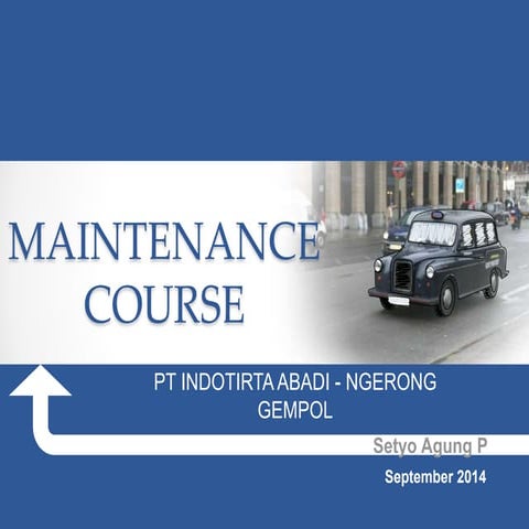 Basic training maintenance | PPTX