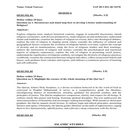 BAsic understanding about religion of islam.docx