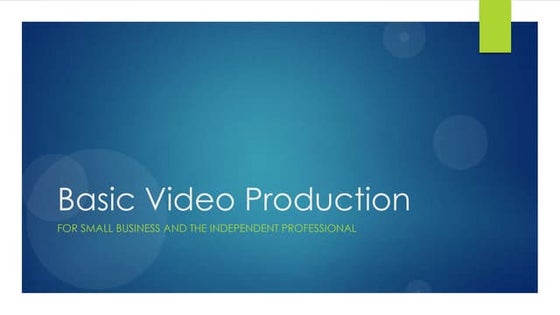 Planning and Producing an AVP | PDF | Video Production | Content Production