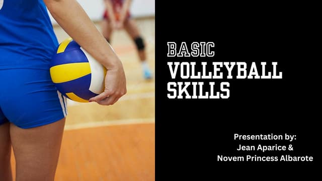 Volleyball presentation | PPT