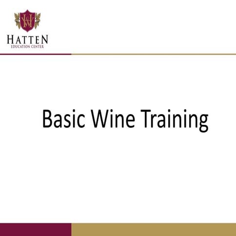 basic wine sharing Knowledge ( for common ) | PPT