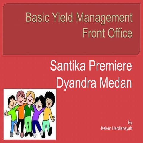 Basic yield management front office | PPT