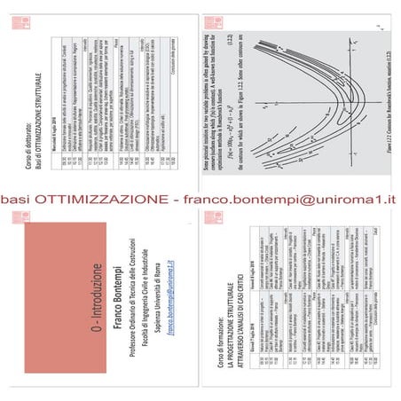 Basi di OTTIMIZZAZIONE STRUTTURALE | PDF