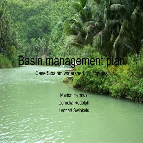 A River Basin management plan Sibalom.ppt