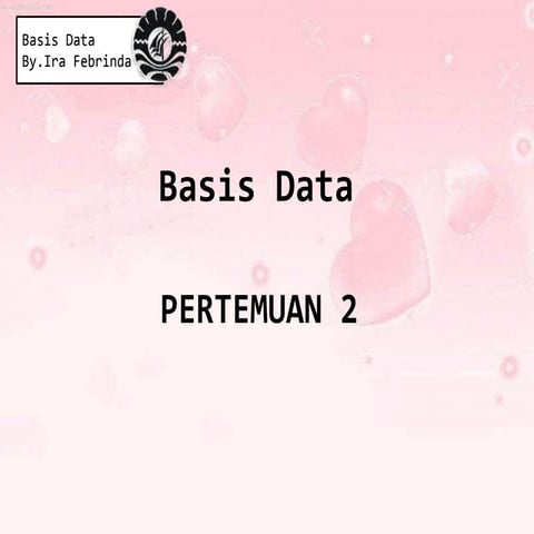 Basis data2 | PPT