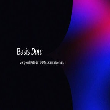 pengenalan Konsep Dasar Pemrograman I.ppt