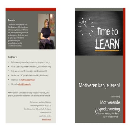 Basisopleiding motiverende gespreksvoering | PDF